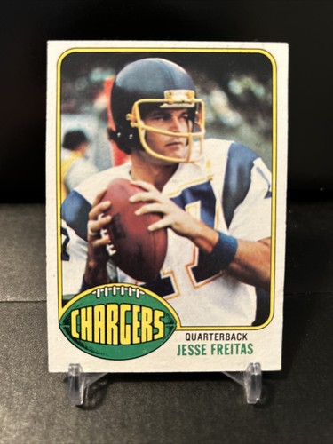 1976 Topps Football Jesse Freitas San Diego Chargers #237 | eBay