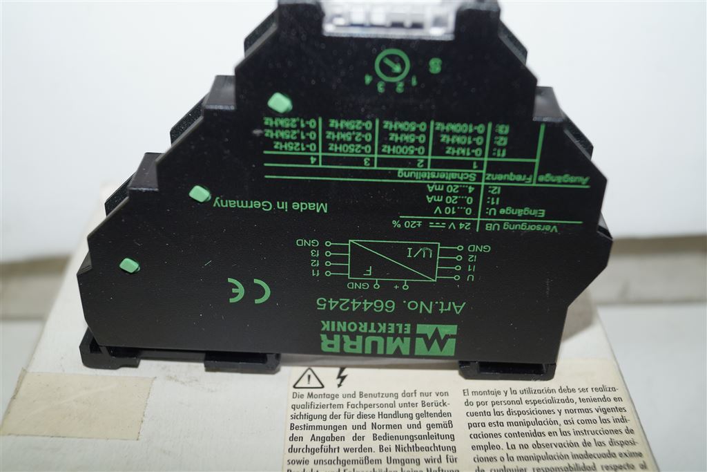 Murr Elektronik 6644245 Relaismodul Relais modul MUIFW ANALOG COUPLER ...