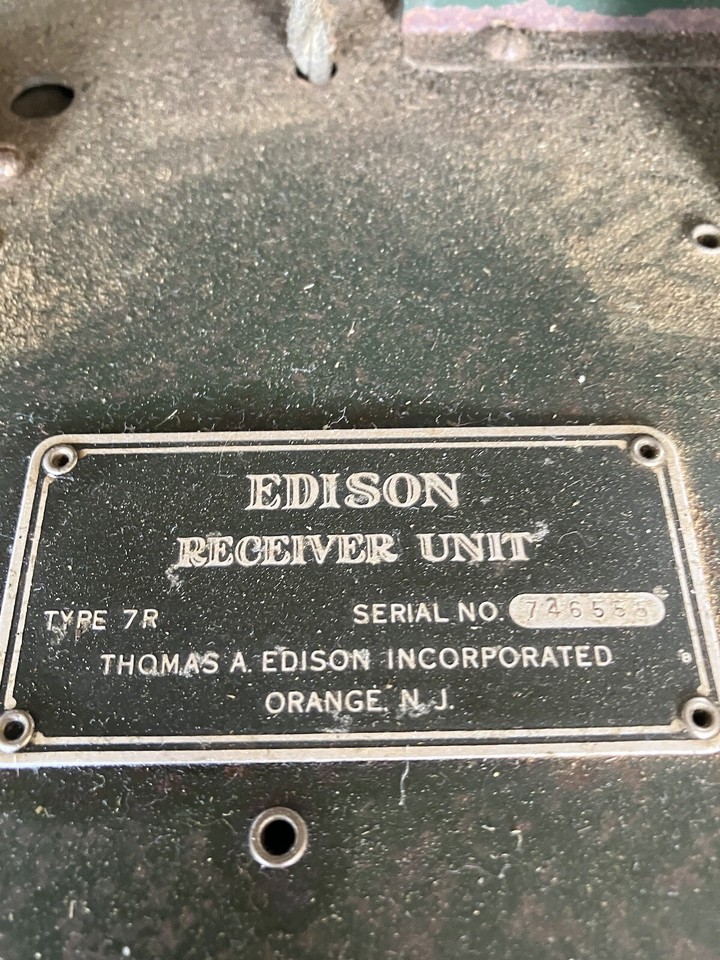 Edison Radio Receiver Model R-5 | eBay