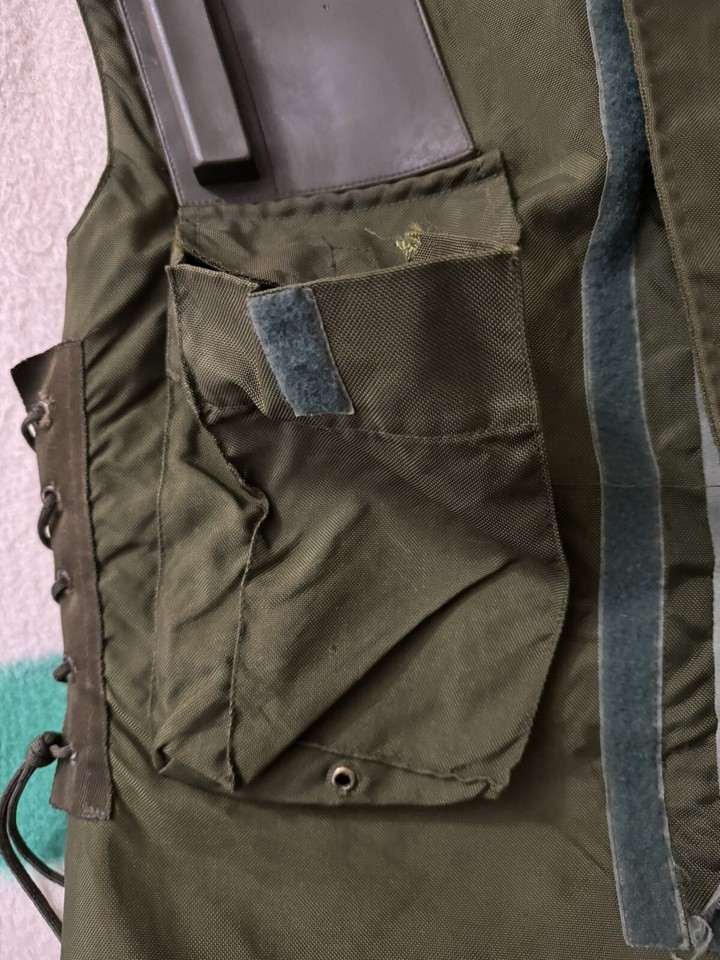 Vintage 90s 1999 US MILITARY FLAK VEST Fragmentation Jacket Body Armour ...