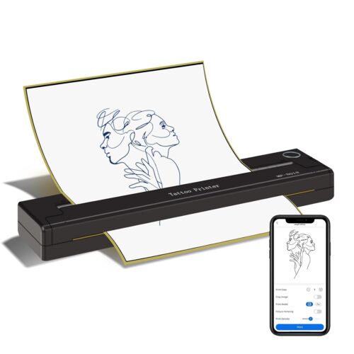 USB wireless Tattoo Transfer Copier Printer Machine Thermal Stencil Paper Maker | eBay