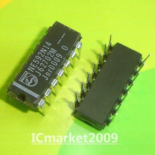 5 PCS NE592N14 DIP-14 PHILIPS NE592N NE592 Video amplifier | eBay