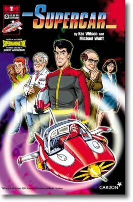 Supercar Comic Book Issue #0 Mike Mercury - Gerry Anderson Kez Wilson ...