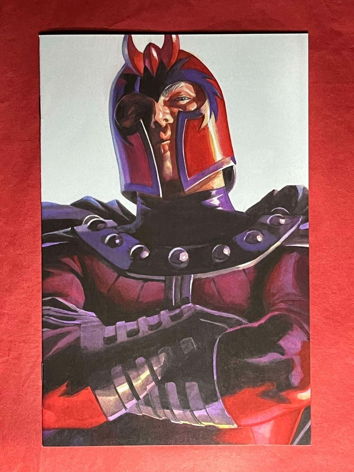 SCARLET WITCH #4 ALEX ROSS TIMELESS MAGNETO VIRGIN VAR MARVEL 2023 NM ...