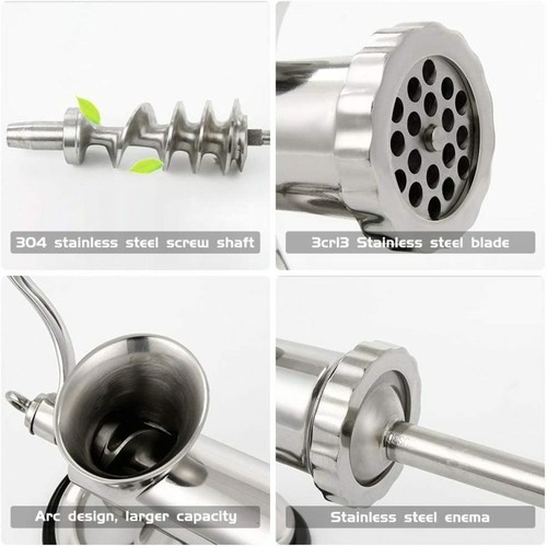 Manual Meat Grinder Sausage Noodle Mincer Pasta Home Kitchen Cooking ...