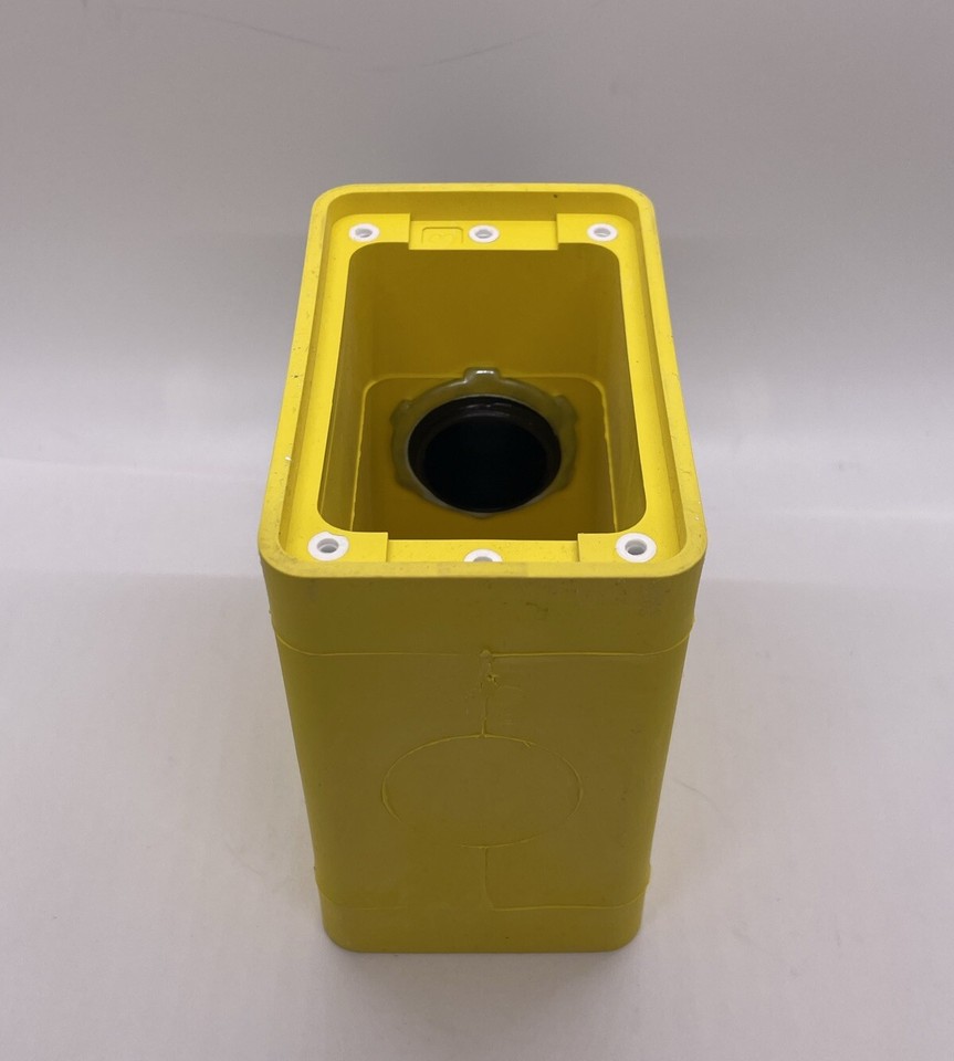 LEVITON 3099-2Y 30992y Single-Gang Portable Outlet Box - NEW IN BOX | eBay