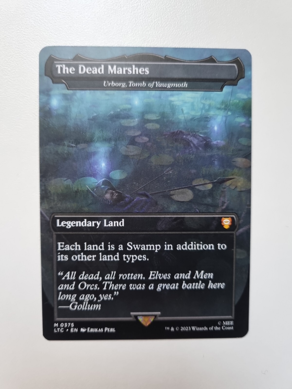 MTG The Dead Marshes - Urborg, Tomb of Yawgmoth Commander: The Lord of ...