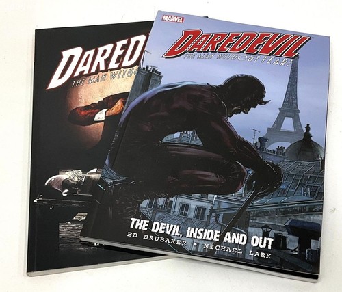 Marvel Multicolor Daredevil The Man Without Fear Graphic Novel Comic ...