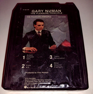 Gary Numan Pleasure Principe 8 Track Casette Tape | eBay
