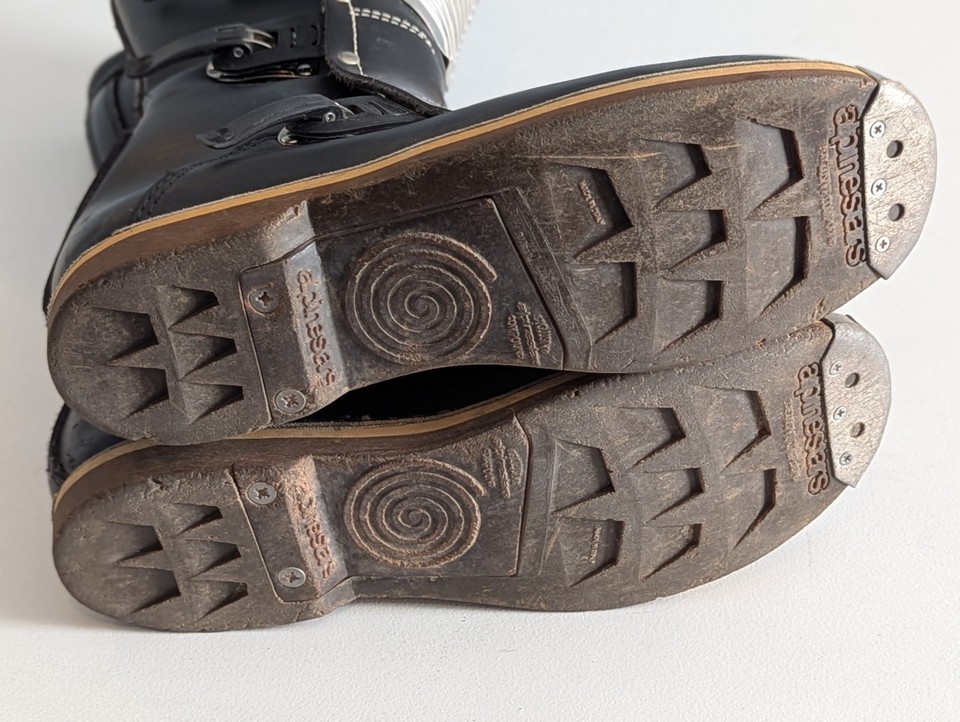 Vintage Alpinestars Hi Point Pro GP Motorcycle Motocross Boots - Euro ...