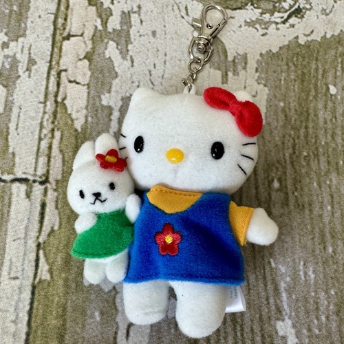 Vintage 2001 Hello Kitty Cathy Rabbit Partner Sanrio 3” Keychain ...