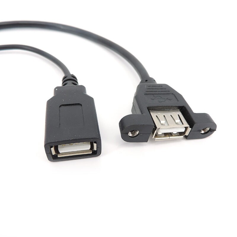 USB 2.0 female to 4P cable pin data Cable PH2.0 mount Female socket ...
