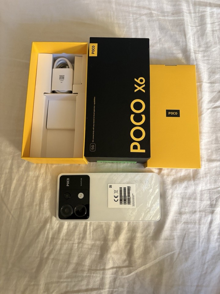 Poco X6 5G Smartphone White 256GB | eBay