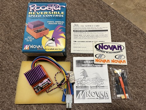 Vintage Novak Rooster Reversible Brushed ESC RC10 Losi Yokomo | eBay