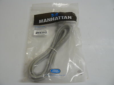 NEW MANHATTAN MH POWER CABLE SCHUKO PLUG TO IEC SOCKET 1.8M/6FT 250V ...