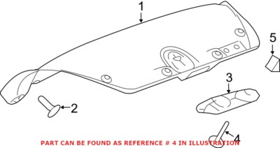 Genuine OEM Deck Lid Handle Bolt For Saab 11589012 | eBay