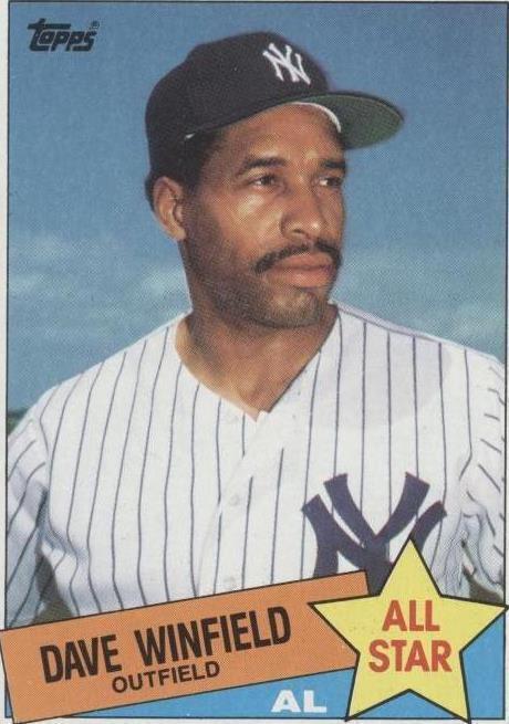 1985 Topps - All-Star Dave Winfield #705 for sale online | eBay