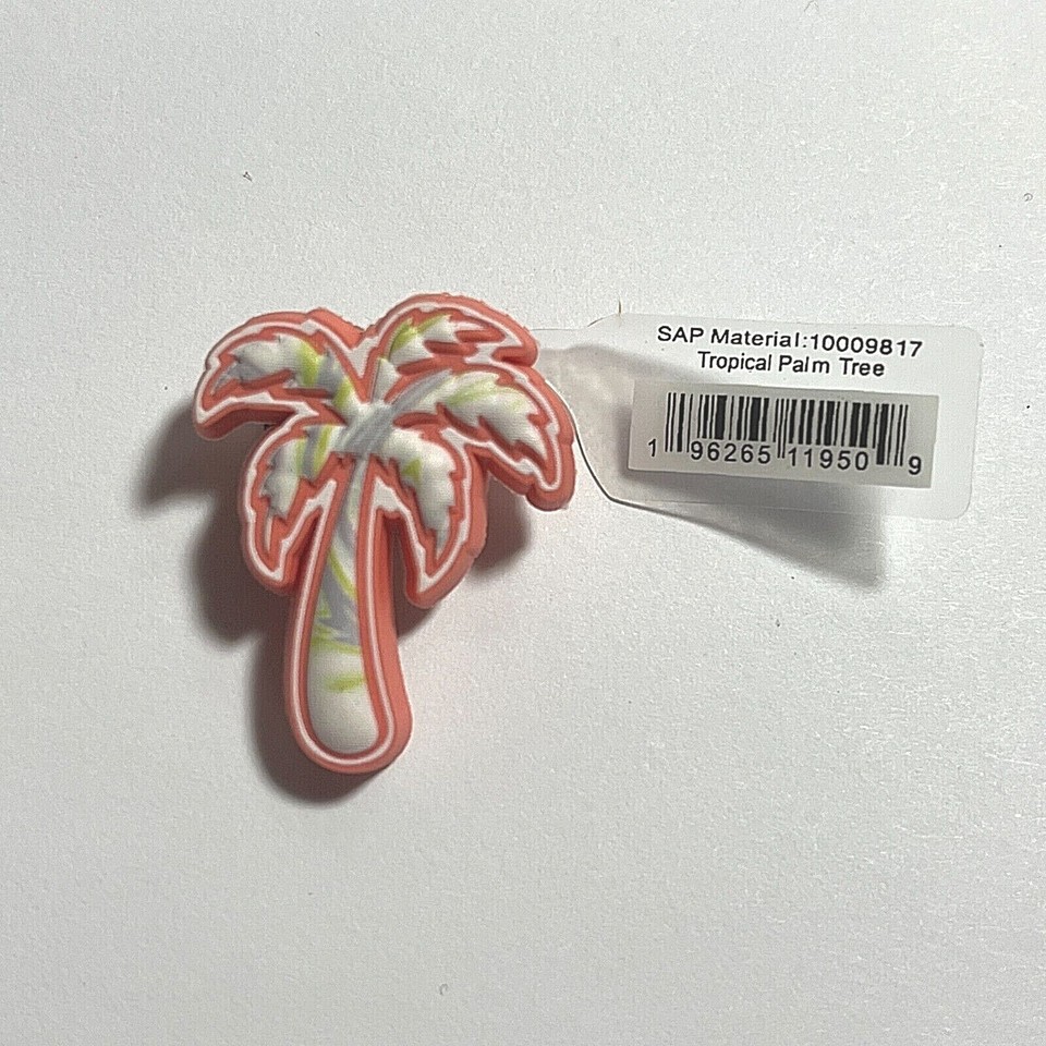 Authentic Crocs Jibbitz Charms Red Heart Palm Tree Googly Eyes Yoshi ...