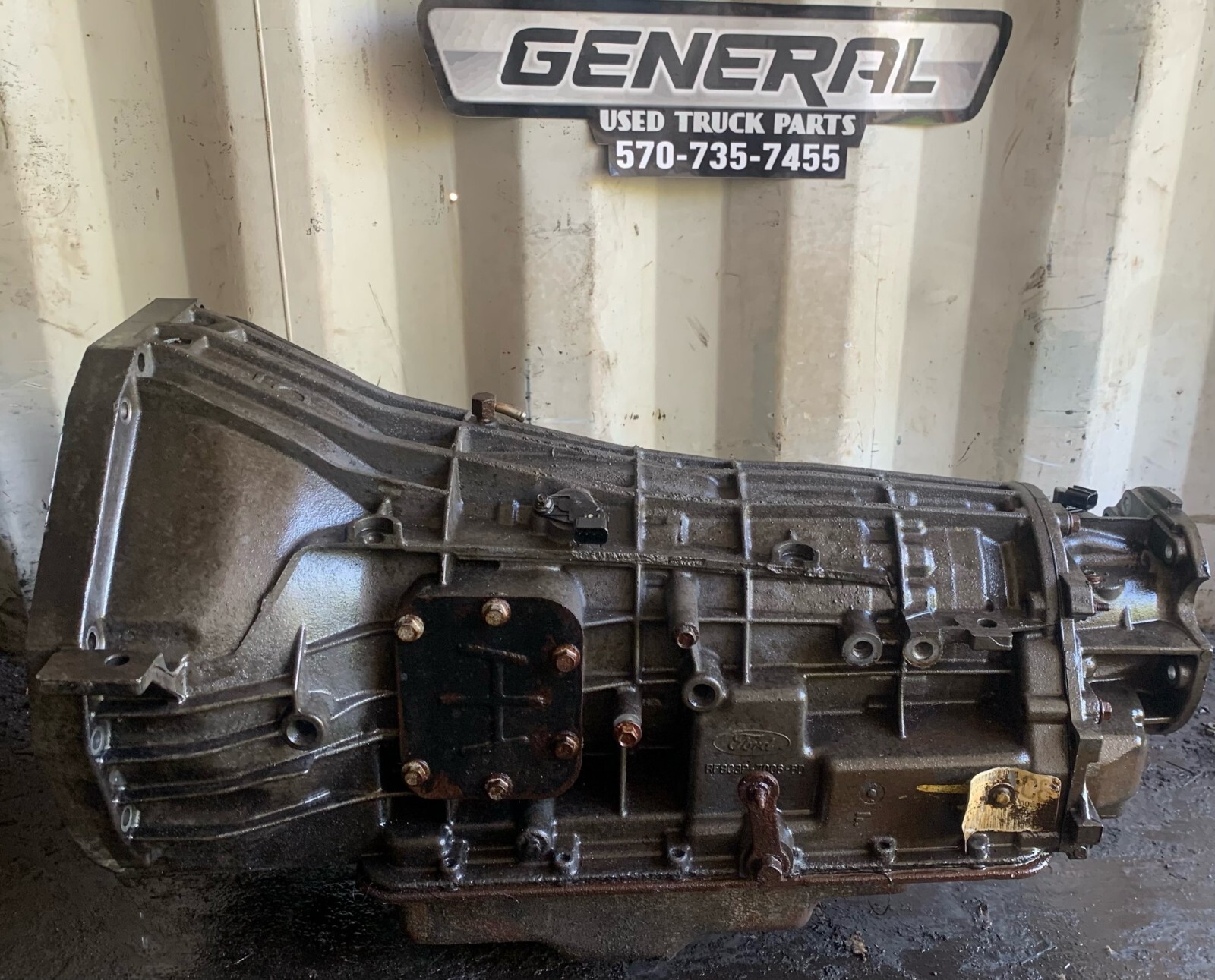 2008 09 10 Ford 5R110W With PTO Complete Transmission Assembly 4WD F250 ...