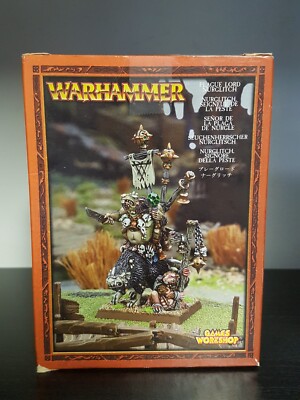Plague Lord Nurglitch OOP Metal Warhammer Fantasy Old World Skaven ...