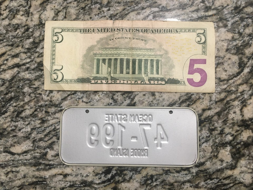 Cereal Box Mini License Plate Rhode Island 1979 | eBay