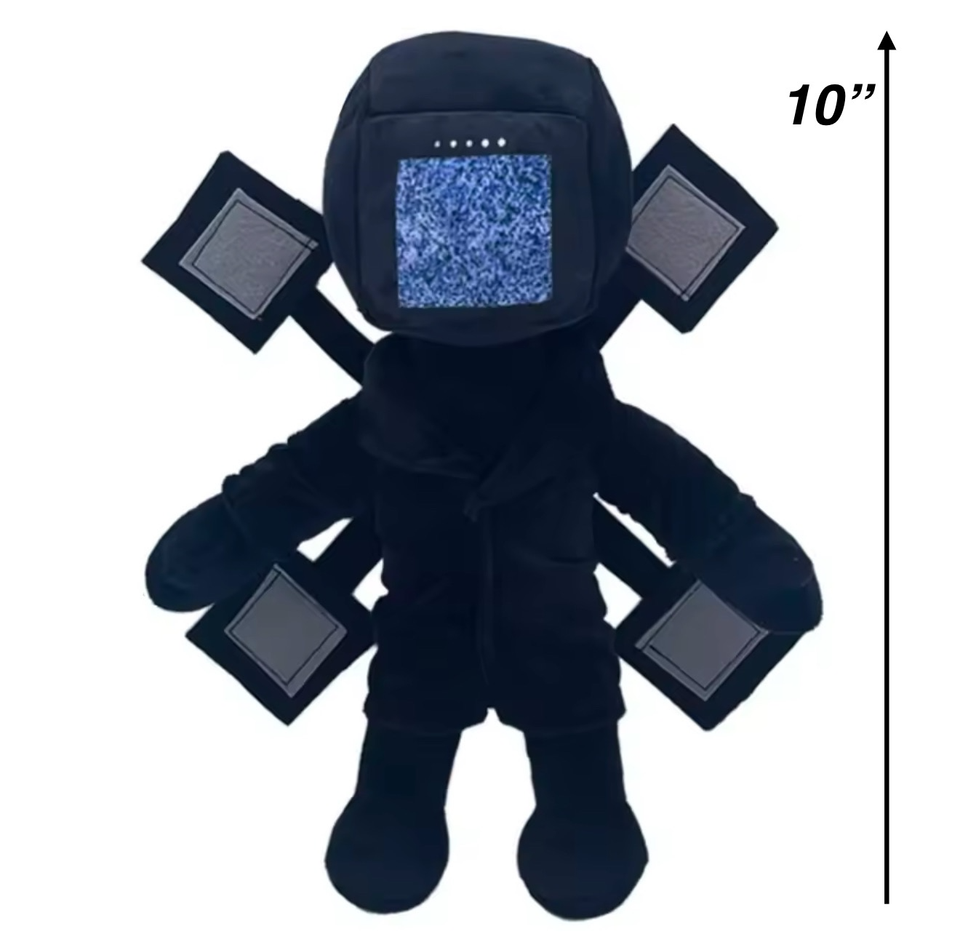 Skibidi Toilet Plush Toy, Stuffed Doll Cameraman Speakerman Titan ...