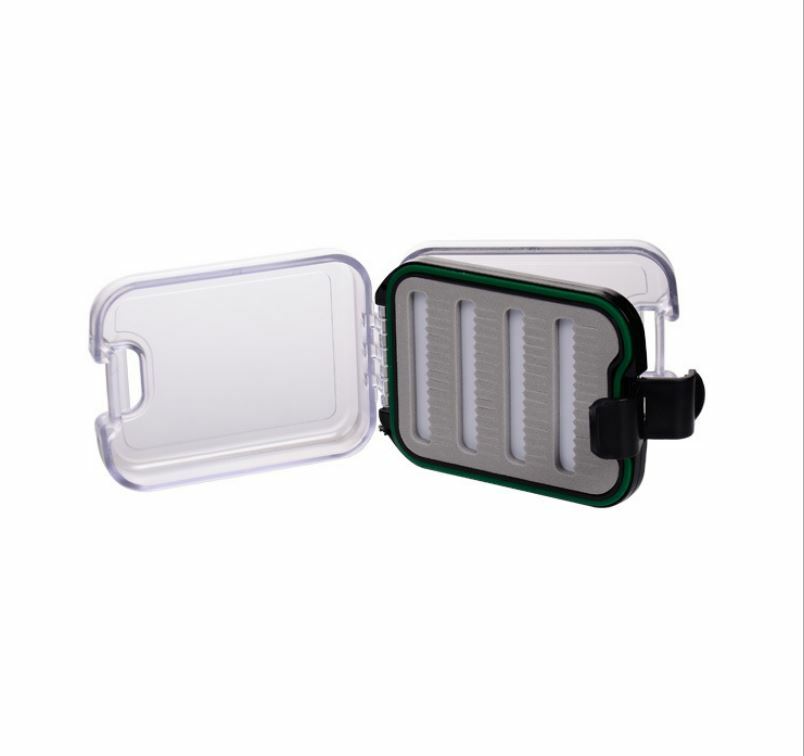 1 PC Rudder Fly Box Fly Fishing Double Sides Single Pocket Silicon Foam ...