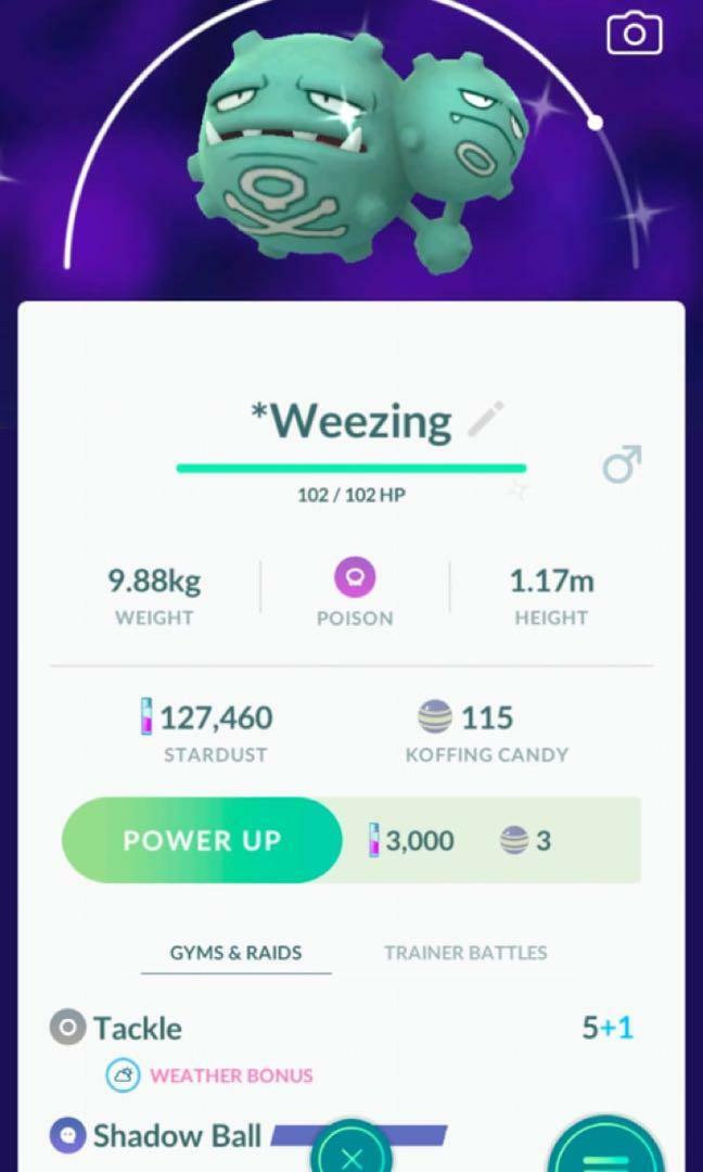 Evolución De Pokemon Weezing
