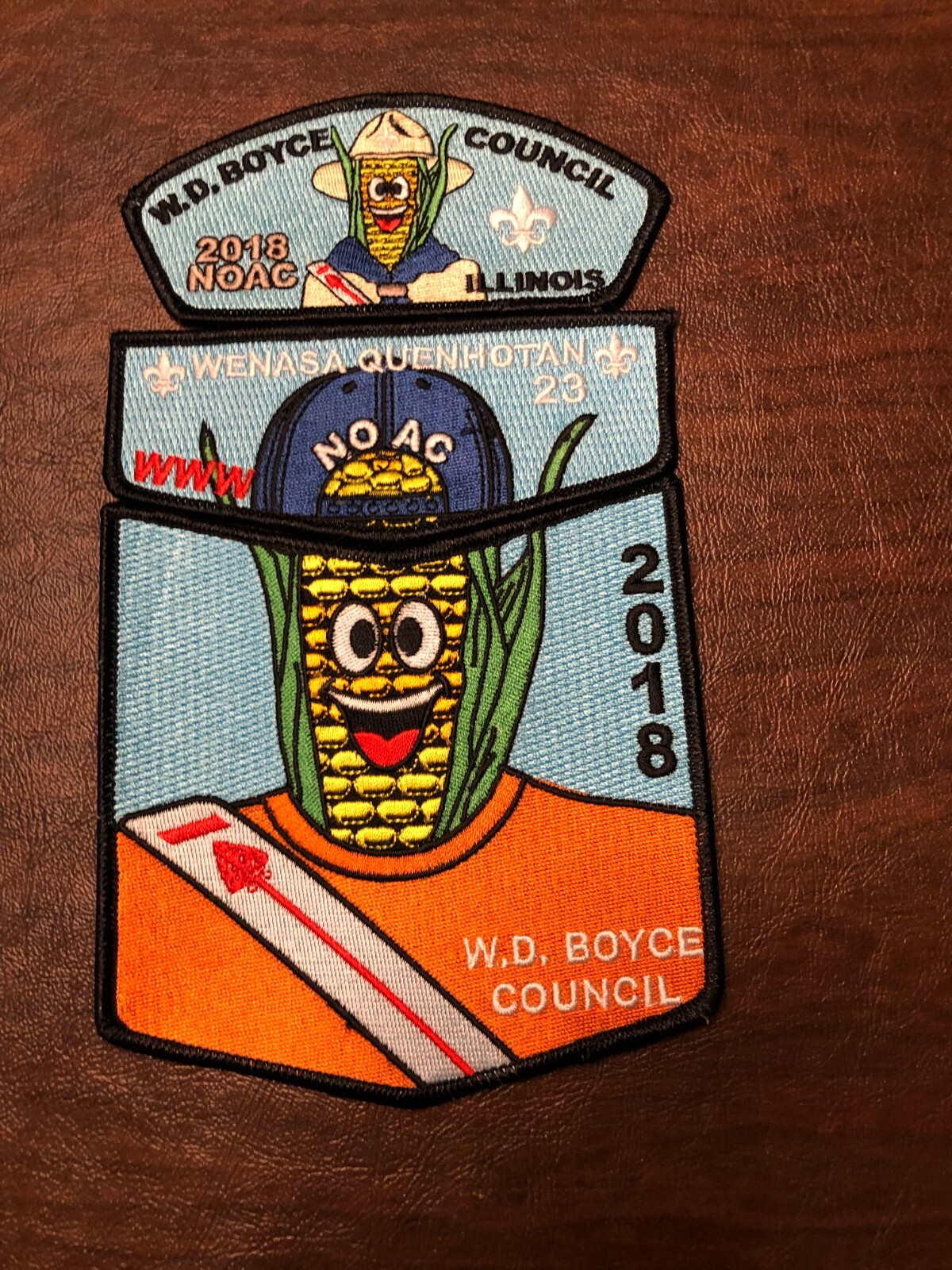 OA WENASA QUENHOTAN LODGE 23 2018 NOAC DELEGATE THREE PIECE SET | eBay