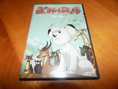 KIMBA THE LION VOL 1 2 EPISODES RARE TV SERIES Cartoon Kids Program ...