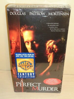 A Perfect Murder (VHS, 1999, Collectors Edition) - New & Sealed ...