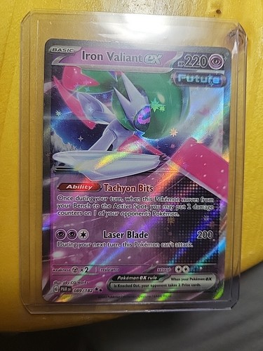 Pokémon TCG Iron Valiant ex Paradox Rift 089/182 Holo Double Rare | eBay