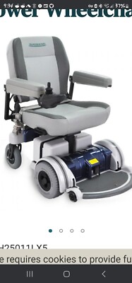 Hoveround Power Mobility Chair Brand New With Extra Batteries | eBay