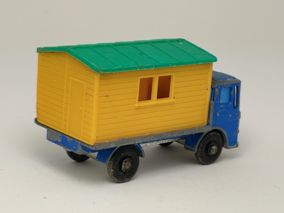 Vintage Lesney Matchbox Series No. 60 Blue Site Hut Truck w/Yellow ...