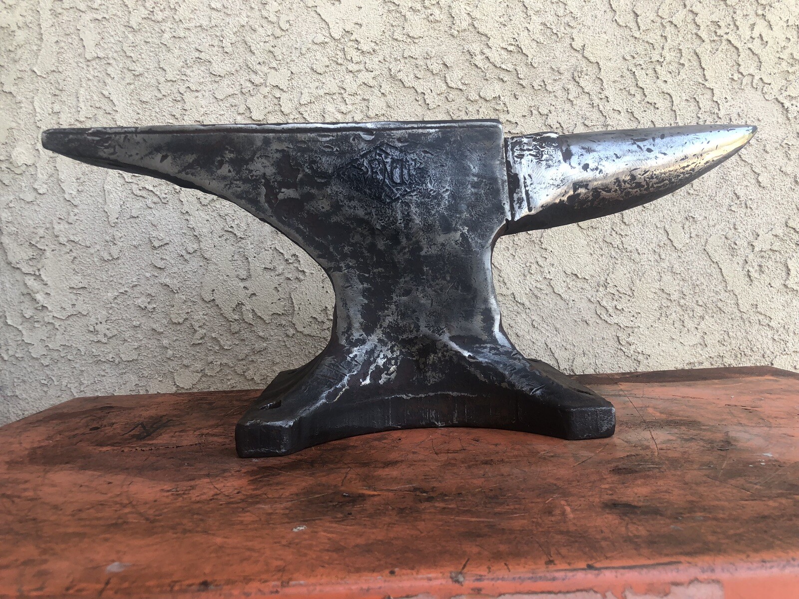 Trenton Blacksmith Anvil 124 Lbs 25 in long 10.5 in tall Horn is 10 in Ex Cond | eBay
