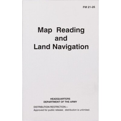 Books Map Reading & Land Navigation Map Reading And Land Navigation ...
