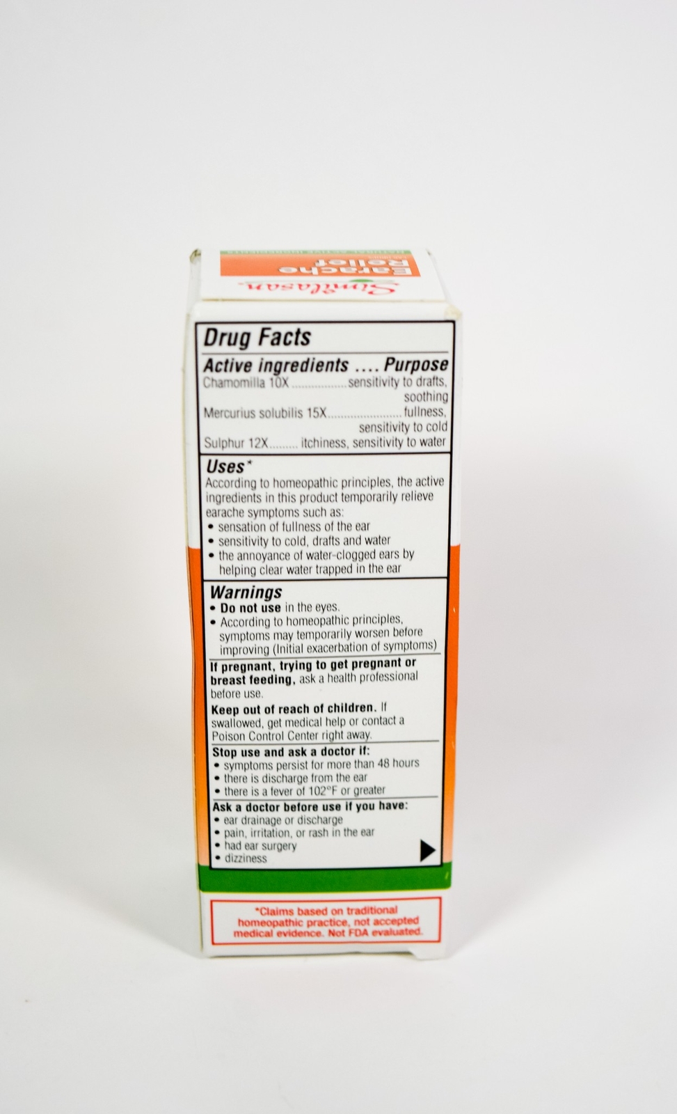 2 Similasan EARACHE RELIEF Ear Drops Homeopathic 10ml clogged water NIB ...