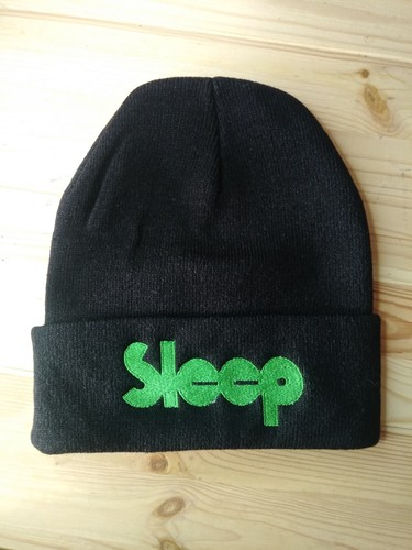 SLEEP Band Hat Beanie Embroidered Shipped from USA High-quality Doom ...