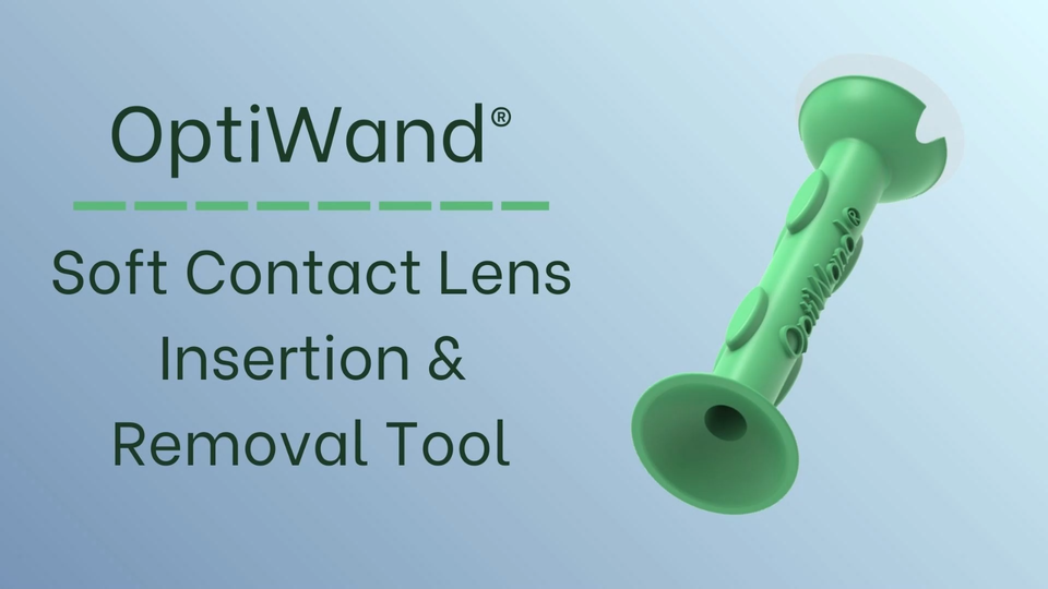 OptiWand 3 Pack Soft Contact Lens Insertion Removal Tool. Eye Lens ...