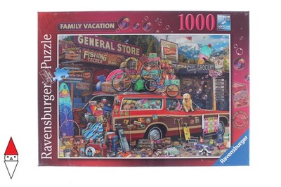 PUZZLE MEZZI DI TRASPORTO RAVENSBURGER AUTOMOBILI VACANZE DI FAMIGLIA ...