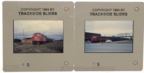 Lot 2...Duplicate Slides-MKT (MISSOURI KANSAS TEXAS) EMD E8/FP7 Loco ...