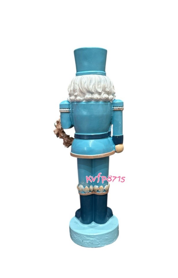 13" Christmas Resin Nutcracker Beach Tropical Nautical Aquamarine Sea ...