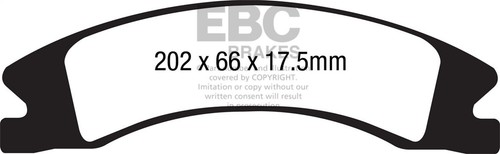 EBC Brakes S7KF1069 S7 Kits Orangestuff and BSD Rotors Fits 15-18 Yukon ...