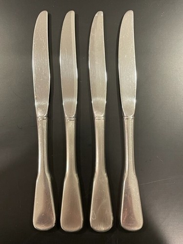 4 Dinner Knives SSS Colonial Boston / Minute Man Stainless Flatware | eBay