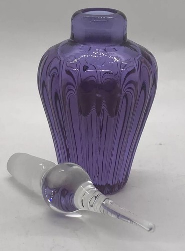 VINTAGE PURPLE LILAC VANDERMARK PERFUME BOTTLE MCM | eBay