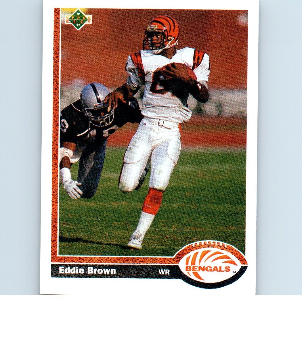 Eddie Brown 207 Bengals 1991 Upper Deck NFL Football Trading Card | eBay