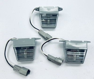 LOT OF 3 PETERSON MFG M439 SEALED LICENSE PLATE LIGHT / UTILITY LIGHT ...