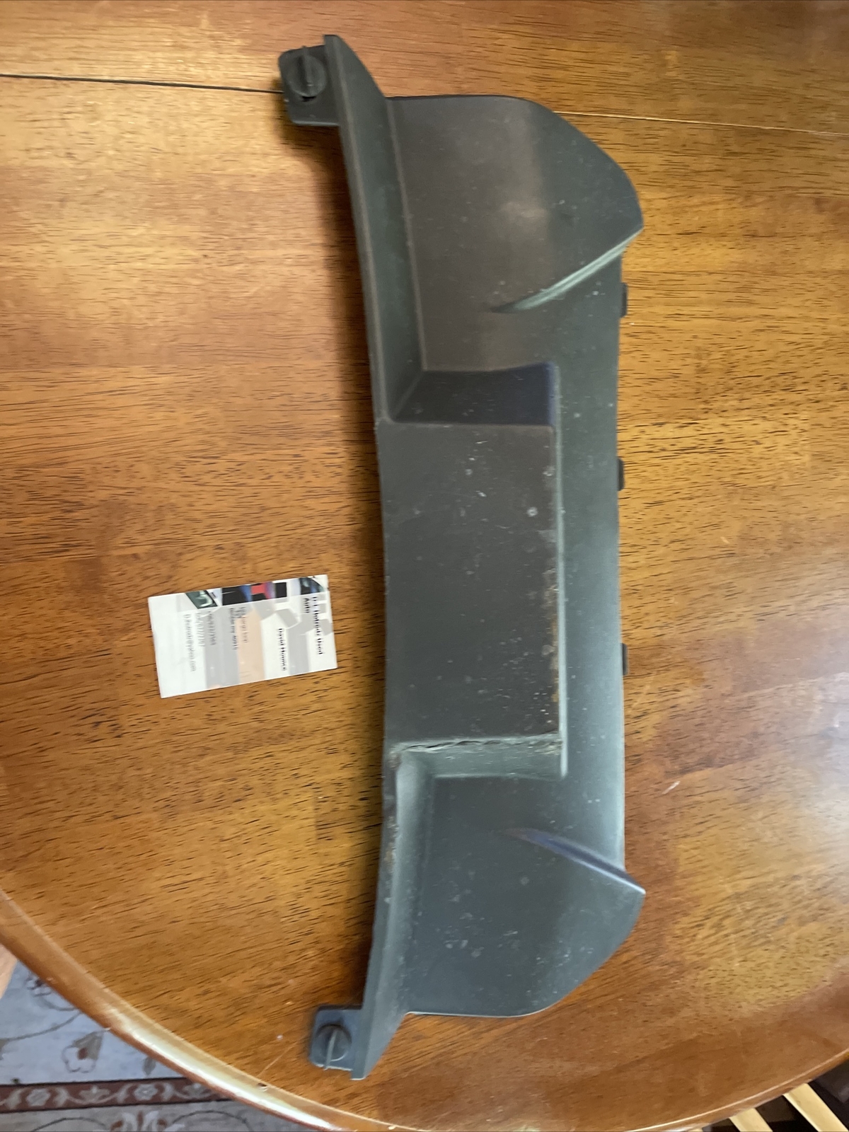 2009-2012 Chevy Traverse Rear Bumper Tow Cover Trailer Hitch Trim Plate ...