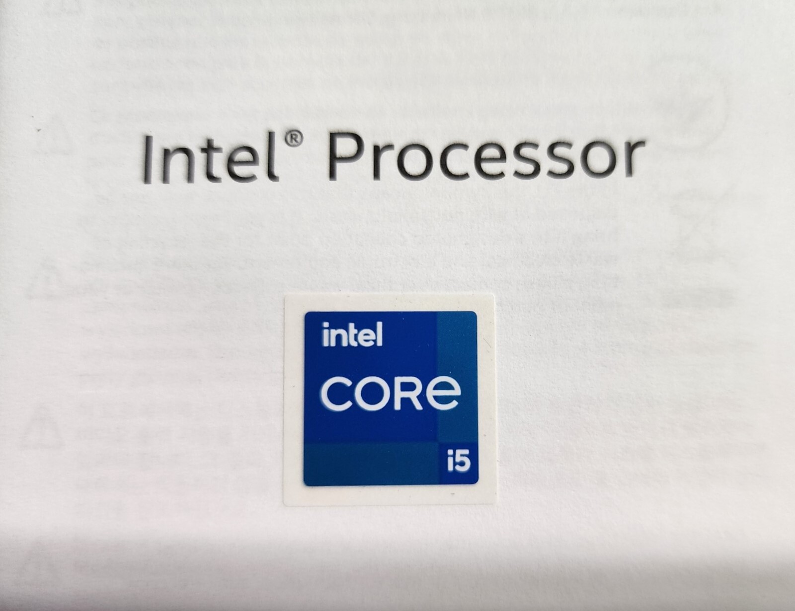 New Intel Core i5 sticker 10-pack 18mmx18mm | eBay