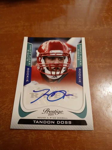 2011 Panini Prestige Rookie TANDON DOSS Autograph Auto 99/99 INDIANA | eBay